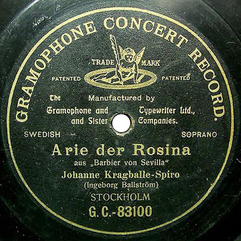 Record Labels from Gramophone and His Master’s Voice in Denmark – 78rpm ...